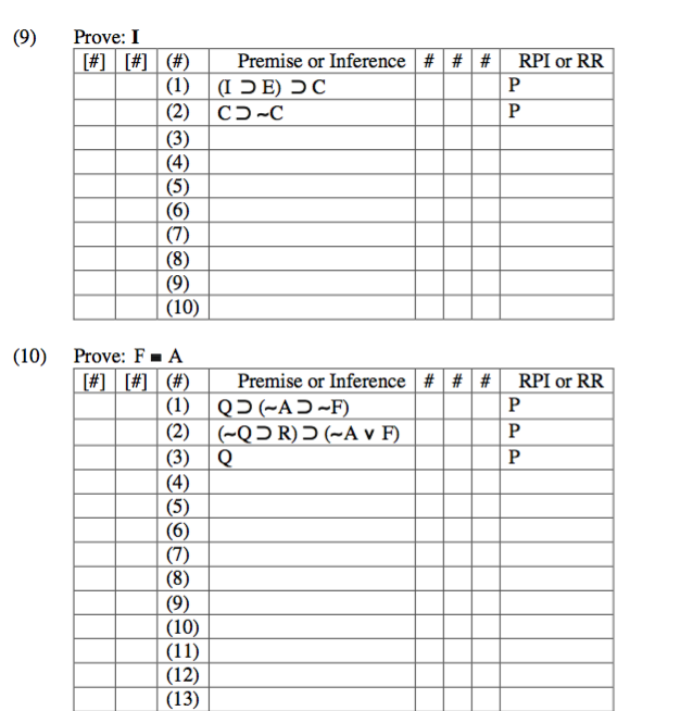 Solved Complete the following proofs using the Rules of | Chegg.com