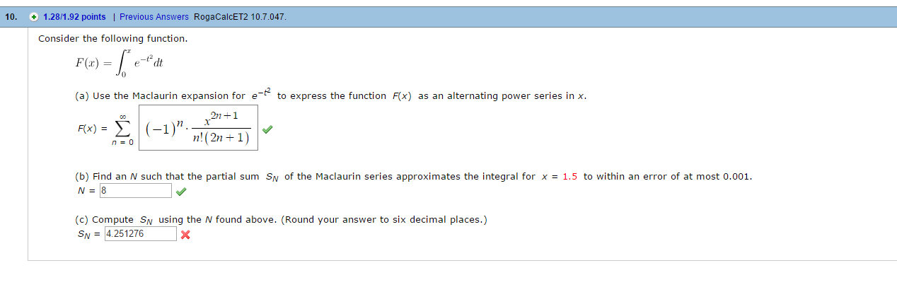 Consider the following function. F(x) = integral x 0 | Chegg.com