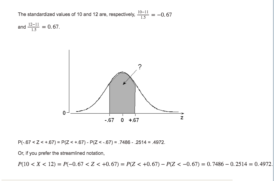 Solved The standardized values of 10 and 12 are, | Chegg.com