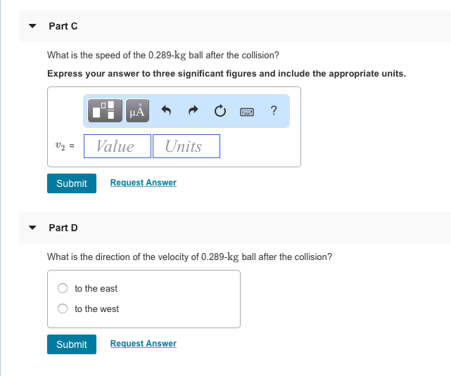 Solved Constants Part A A ball of mass 0.578 kg moving | Chegg.com Solved Constants Part A A ball of mass 0.578 kg moving | Chegg.com