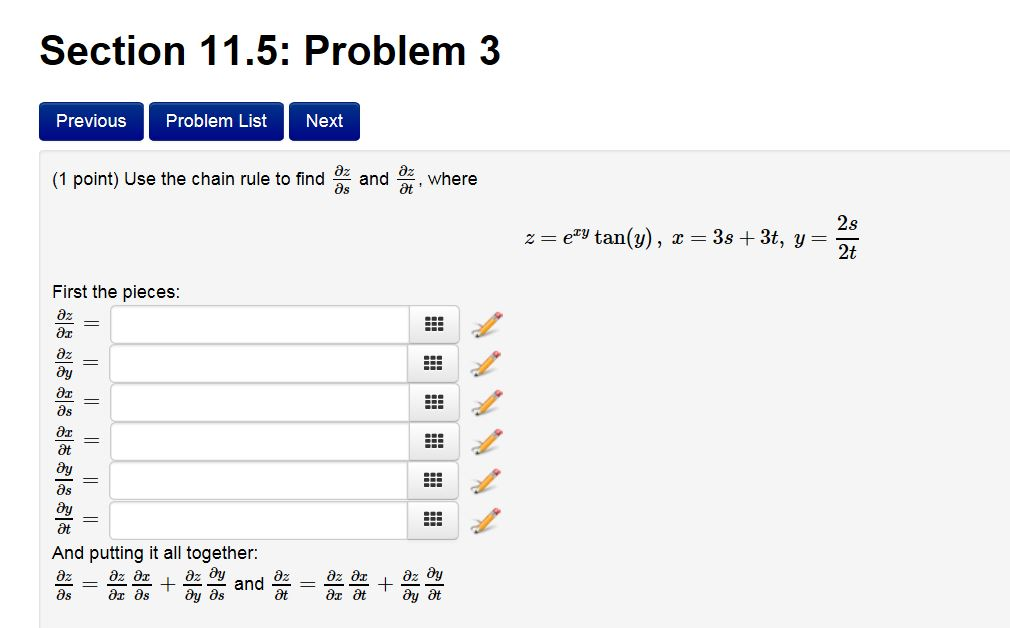 Solved Use the chain rule to find and partial differential | Chegg.com