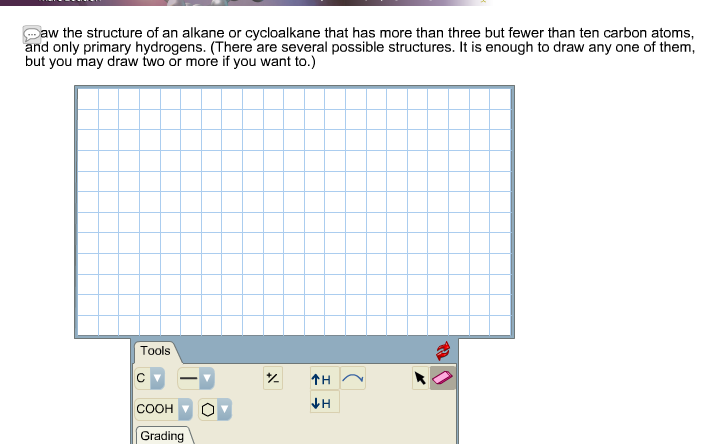 Solved The Structure Of An Alkane Or Cycloalkane That Has