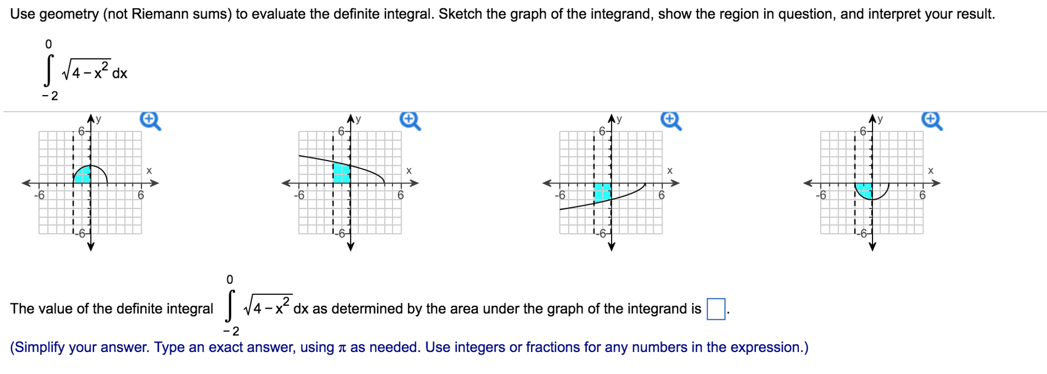 Solved The following function is negative on the given | Chegg.com