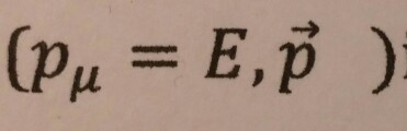 Solved Show that "length" of the momenergy four vector | Chegg.com