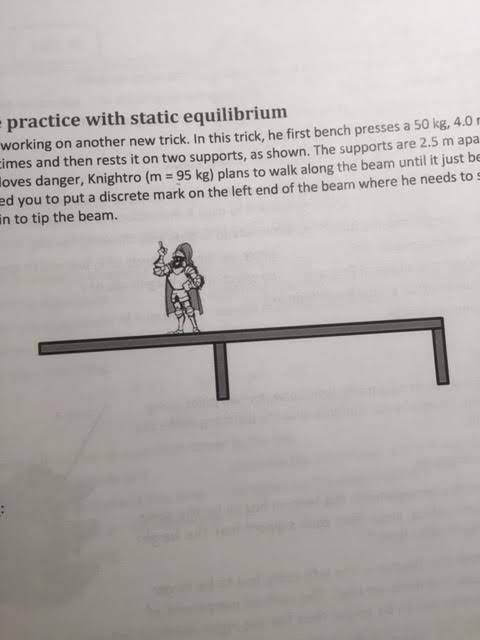 Solved knightro is working on another new trick. In this | Chegg.com
