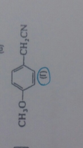 Solved CH,0 H2CN | Chegg.com