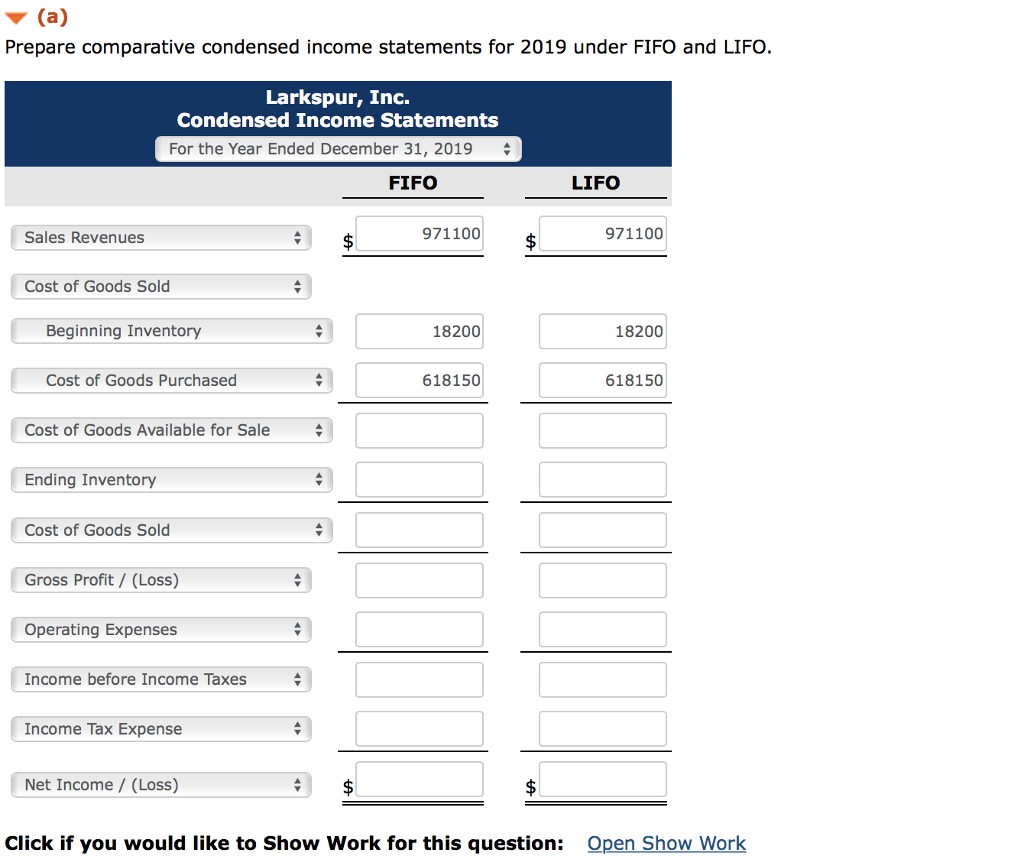 Solved Problem 6-4A (Part Level Submission) The management | Chegg.com