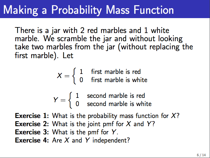 Solved There is a jar with 2 red marbles and 1 white marble. | Chegg.com