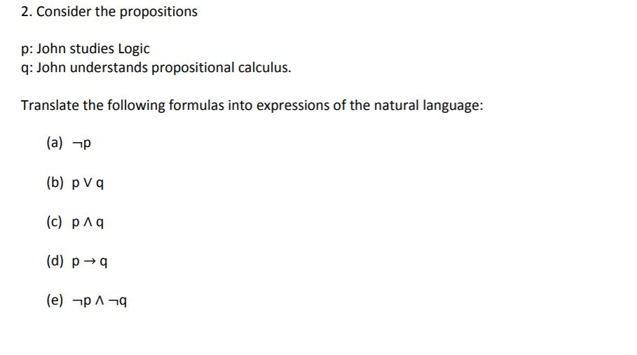 Solved 1. Let p, q, r, and s be propositional variables. | Chegg.com
