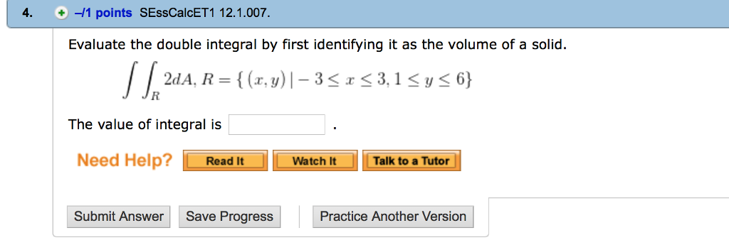 Solved Evaluate the double integral by first identifying it | Chegg.com