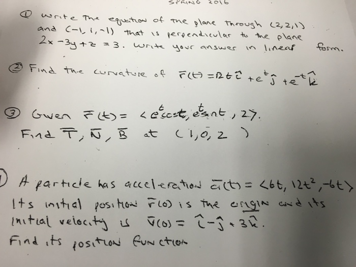 Solved particle has acceleratw c.cb=く6t, il+2/弋t> Initial | Chegg.com