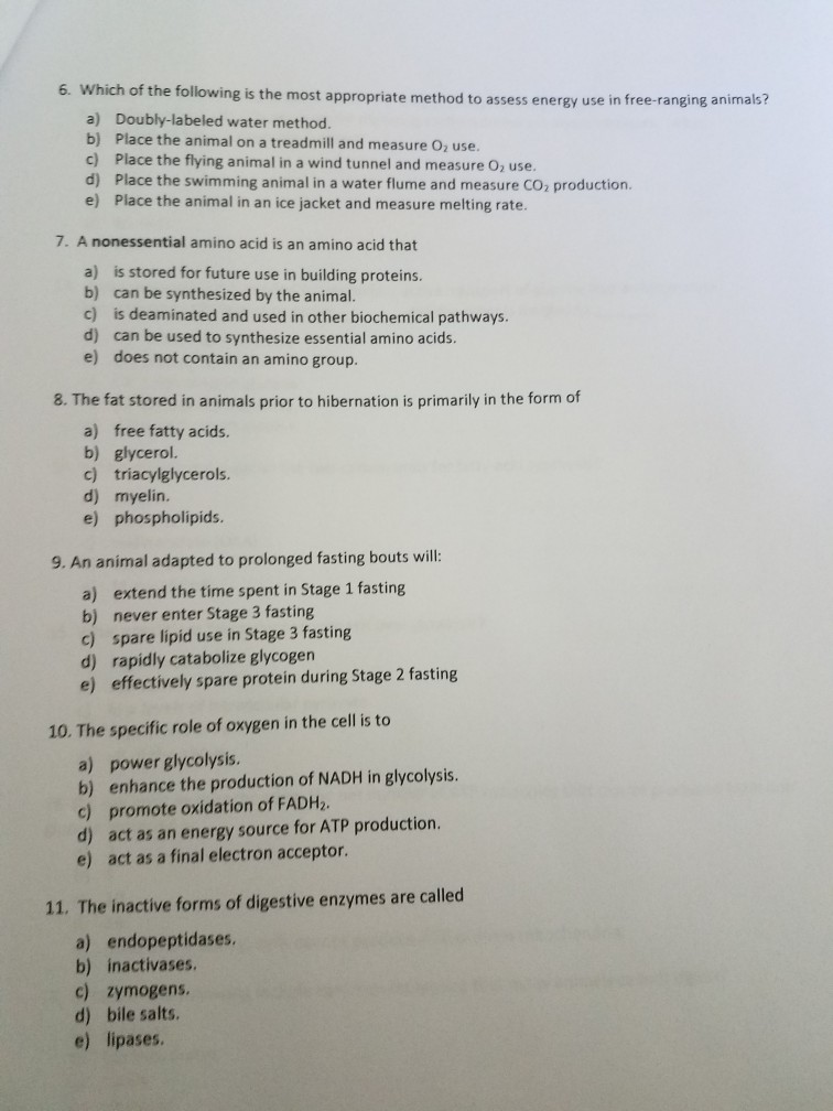 Solved 6. Which of the following is the most appropriate | Chegg.com