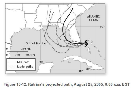 Hurricane Katrina Map Of Path