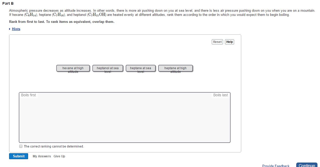 Solved Part A The following liquids have about the same | Chegg.com