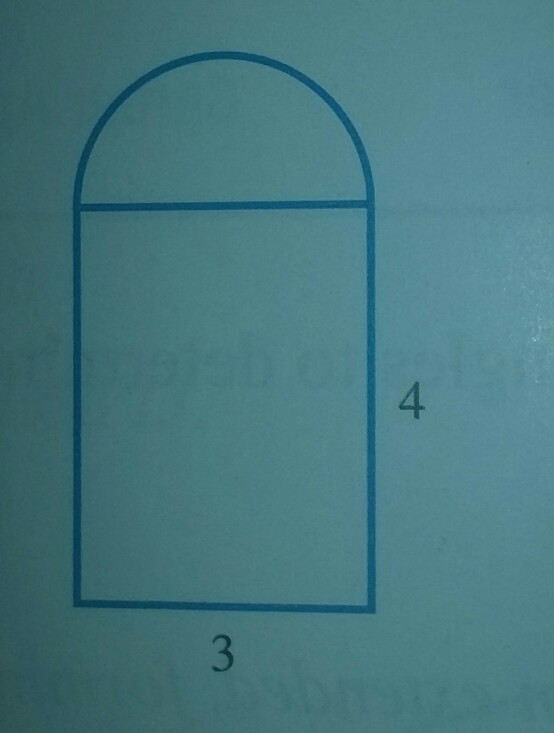 Solved find the outer perimeter of the figure. Assume | Chegg.com