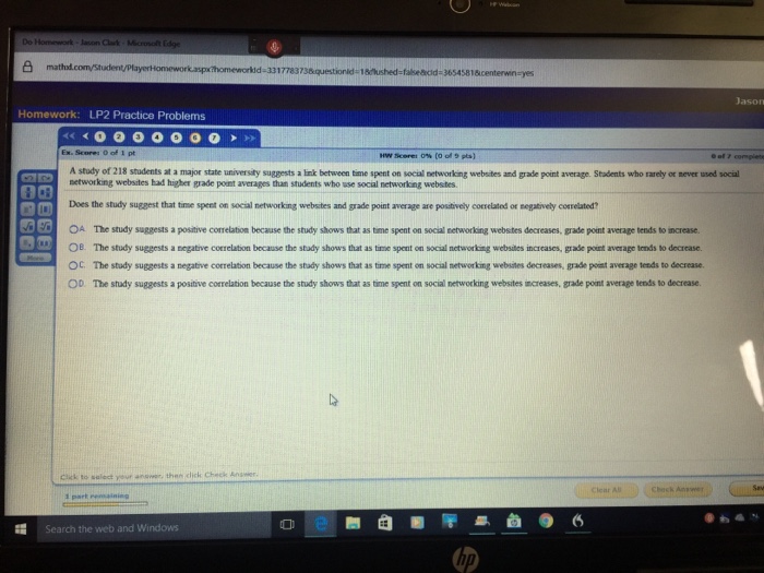 Solved I just want to double check my answers before I | Chegg.com