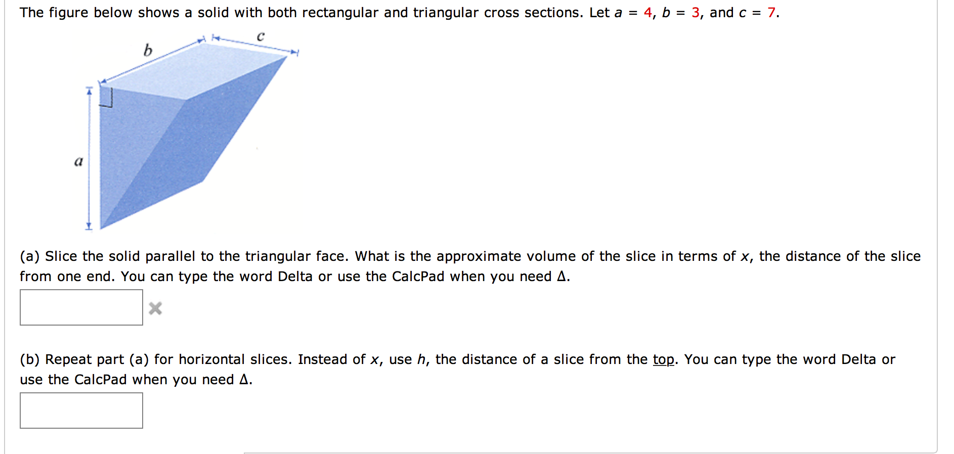 Solved The figure below shows a solid with both rectangular | Chegg.com