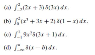Solved Evaluate the following integrals: Integral_-2^2 (2x | Chegg.com
