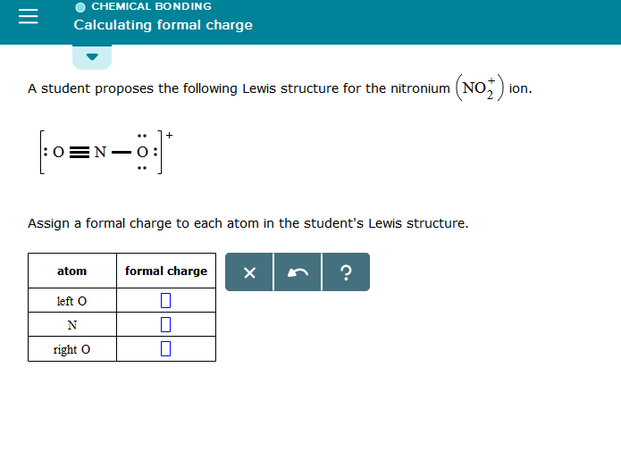 Nitronium Ion Structure