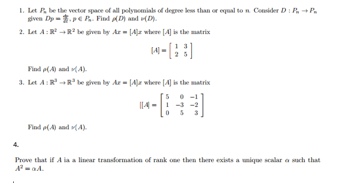 Solved Let P_n be the vector space of all polynomials of | Chegg.com
