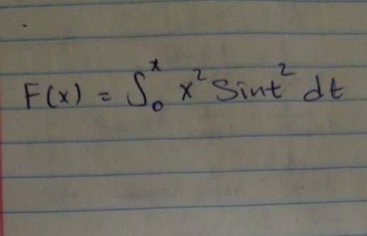 Solved x Sint dt | Chegg.com