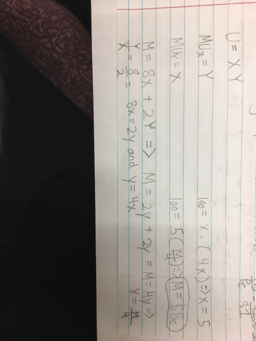 Solved Can someone please check my work for number 2? Some | Chegg.com