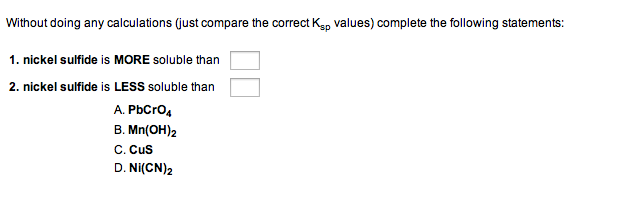 Solved Without doing any calculations Uust compare the | Chegg.com