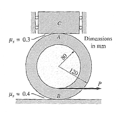 Solved Problem 2 The cross section of a uniform spool of | Chegg.com