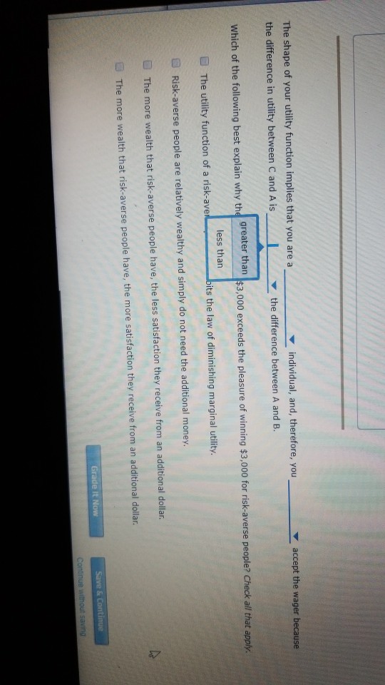 Solved 5. Understanding risk aversion Suppose your friend | Chegg.com Solved 5. Understanding risk aversion Suppose your friend | Chegg.com