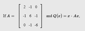 Solved Then Q(x1, x2, x3) = __x12 + __x22 + __x32 + __x1x2 + | Chegg.com