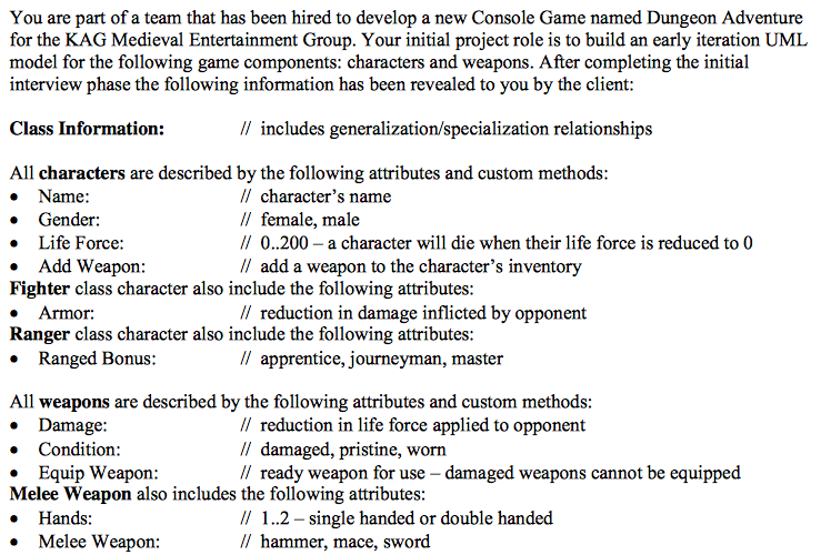 I need this UML diagram made in Visual Studios. | Chegg.com