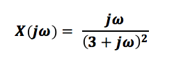 Solved Find inverse Fourier transform of: X(j omega) = j | Chegg.com