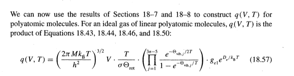 24-50. Use the JANAF tables to calculate q0(V,T)/V | Chegg.com