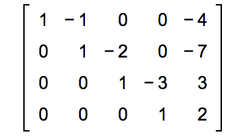 Solved The augmented matrix of a linear system has been | Chegg.com