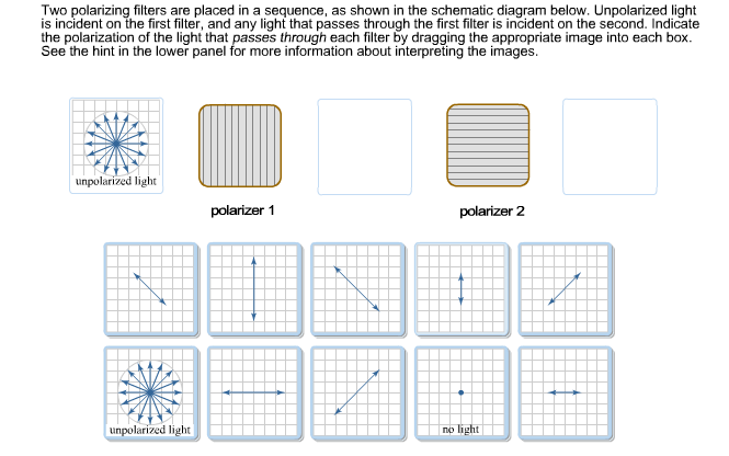 Solved Two polarizing filters are placed in a sequence, as | Chegg.com