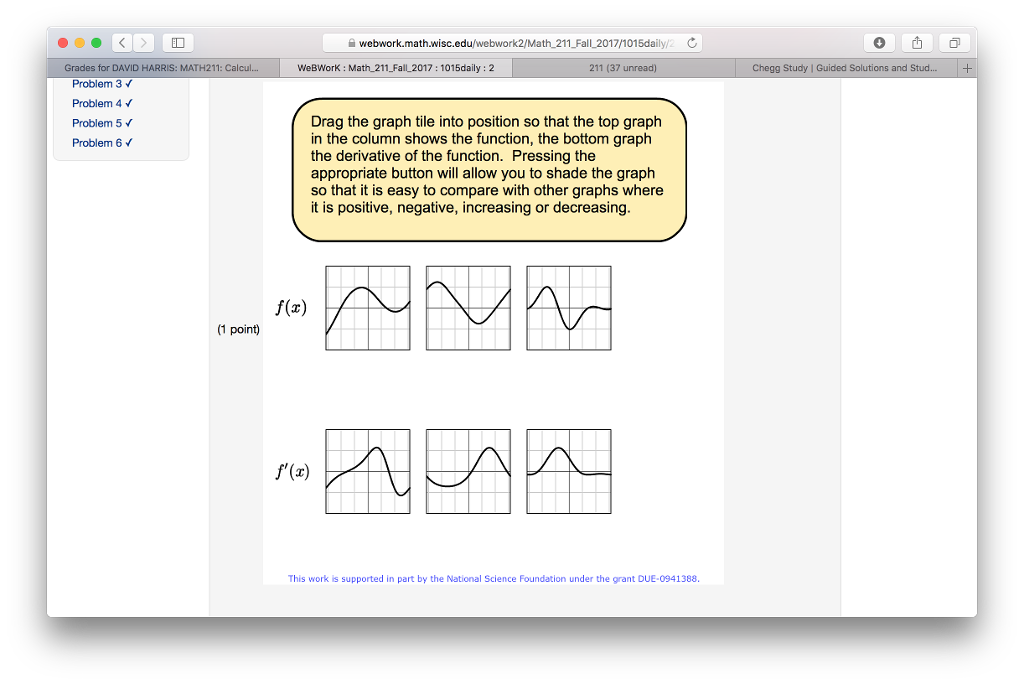Solved webwork.math.wisc.edu/webwork2/Math 211 Fall | Chegg.com