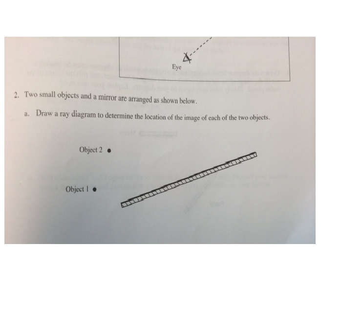 Solved Plane Mirrors - Physics Tutorial - Help PLEASE | Chegg.com