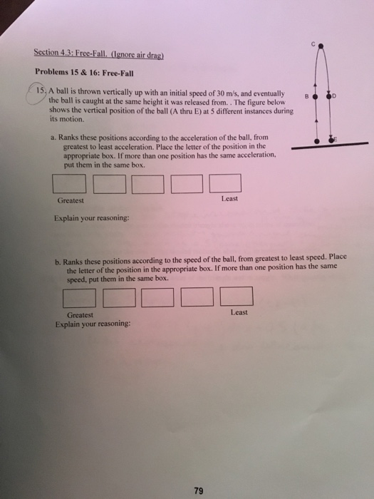 Solved A ball is thrown vertically up with an initial speed | Chegg.com