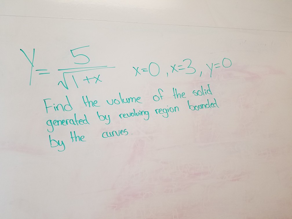 Solved ind he vkumeof the sokd e volume O b revoluingreion | Chegg.com