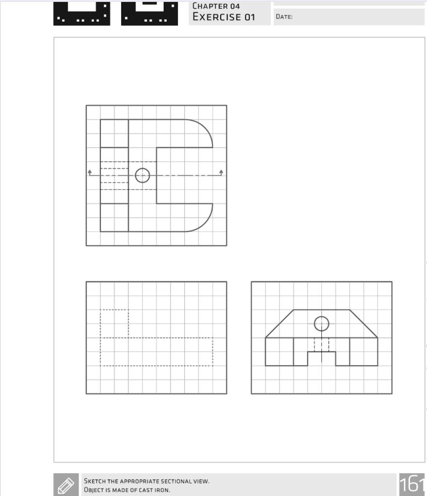 Solved CHAPTER 04 EXERCISE 01 DATE: SKETCH THE APPROPRIATE | Chegg.com