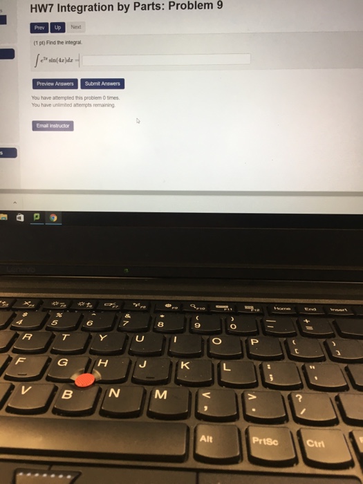 Solved Find the integral. Integral e^2x sin(4x)dx = | Chegg.com