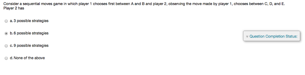 Solved Consider a sequential moves game in which player 1 | Chegg.com