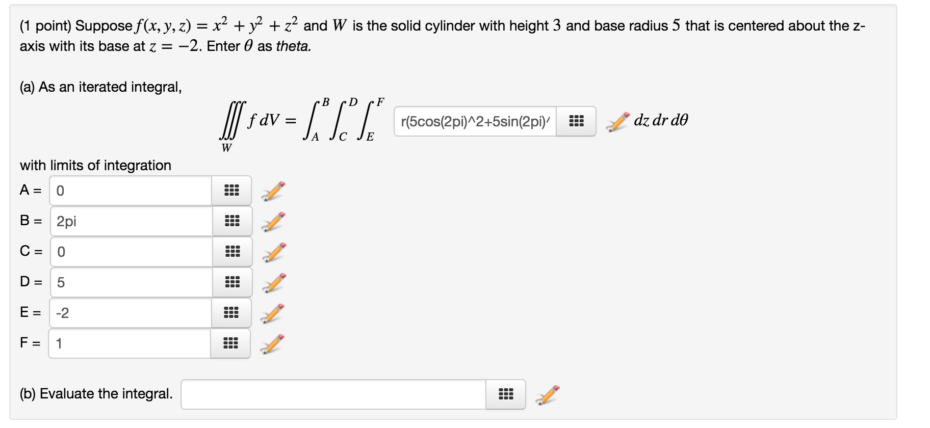 Solved Suppose F x Y Z X 2 Y 2 Z 2 And W Is The Chegg