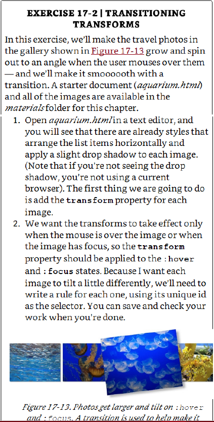 Solved EXERCISE 17-21 TRANSITIONING TRANSFORMS In this | Chegg.com