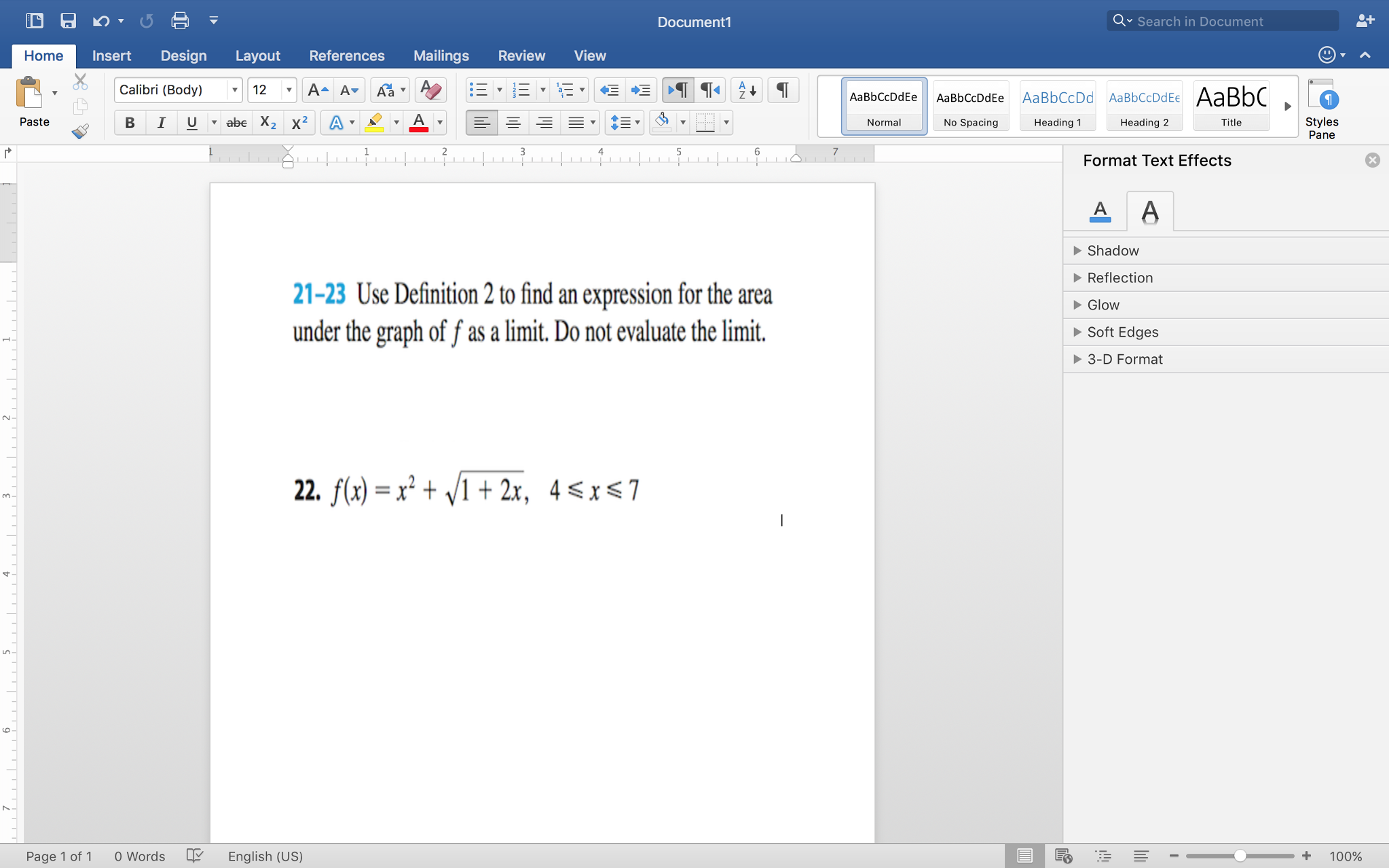 Solved Use Definition 2 to find an expression for the area | Chegg.com