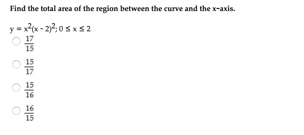 Solved Find the total area of the region between the curve | Chegg.com