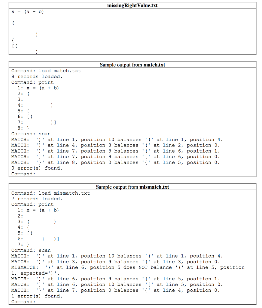Solved Balanced Parentheses, Curly Braces, and Square | Chegg.com Solved Balanced Parentheses, Curly Braces, and Square | Chegg.com