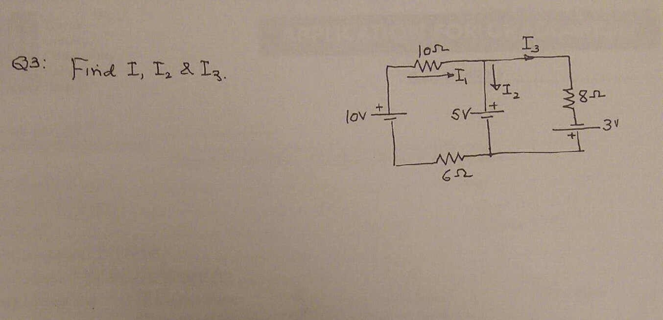 Solved Find I_1 I_2 & I_3. | Chegg.com