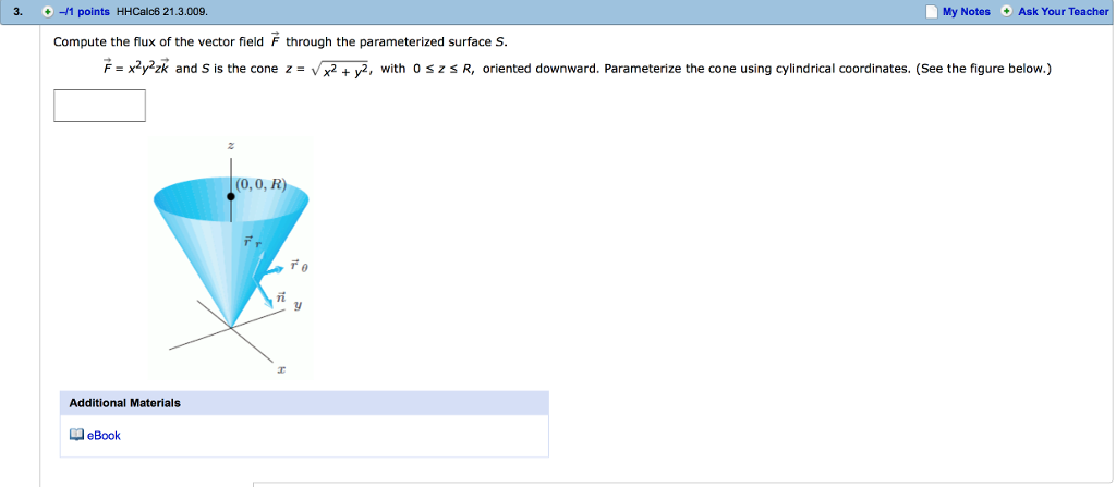 Solved Compute the flux of the vector field F through the | Chegg.com