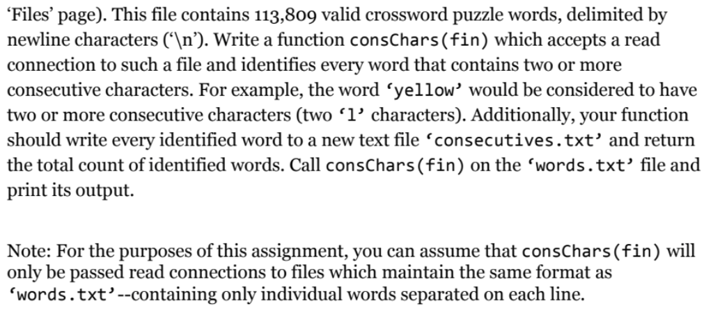 Solved Download The Wordstxt File From 